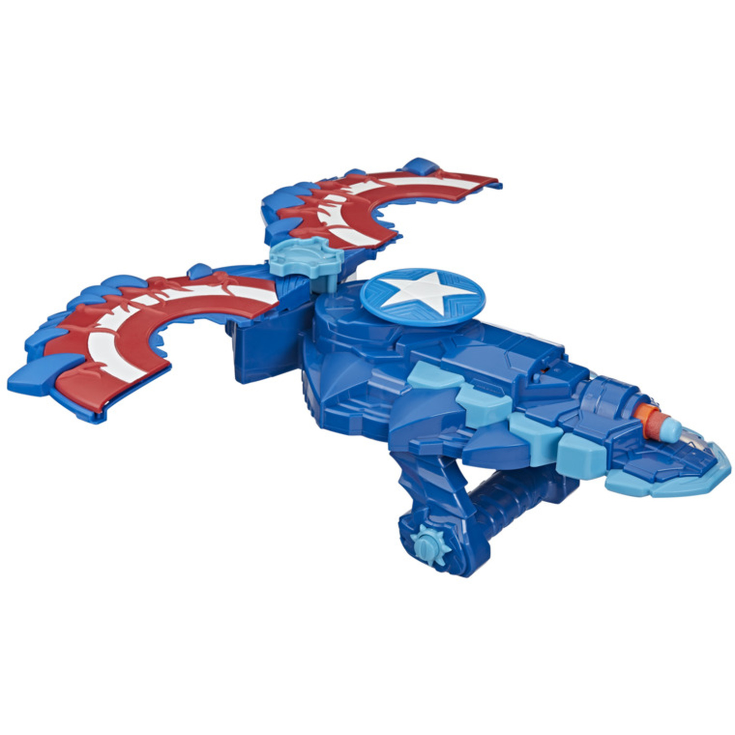 Nerf Mech Strike Monster Hunters Captain American Monster Blast Shield