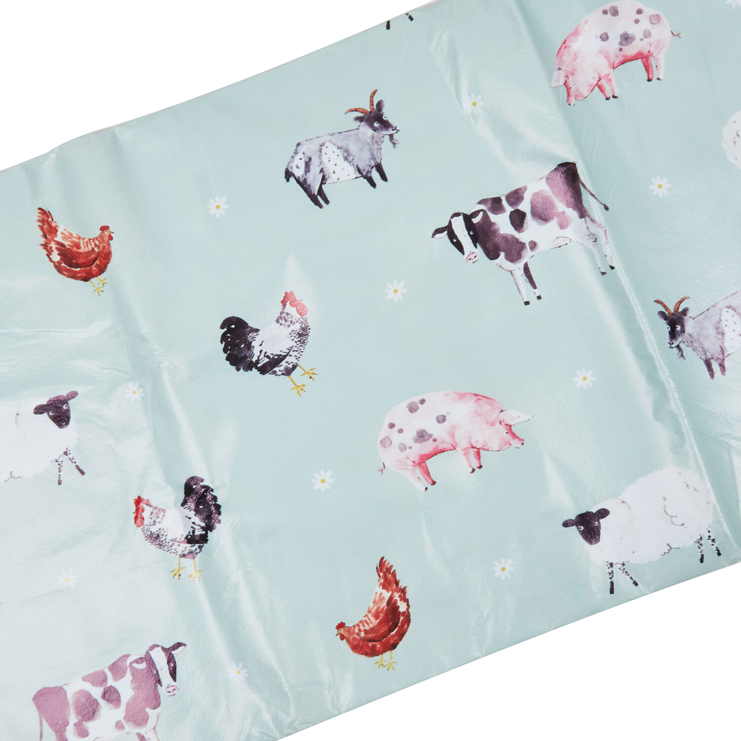 Daisy Farm Wipe Clean Tablecloth