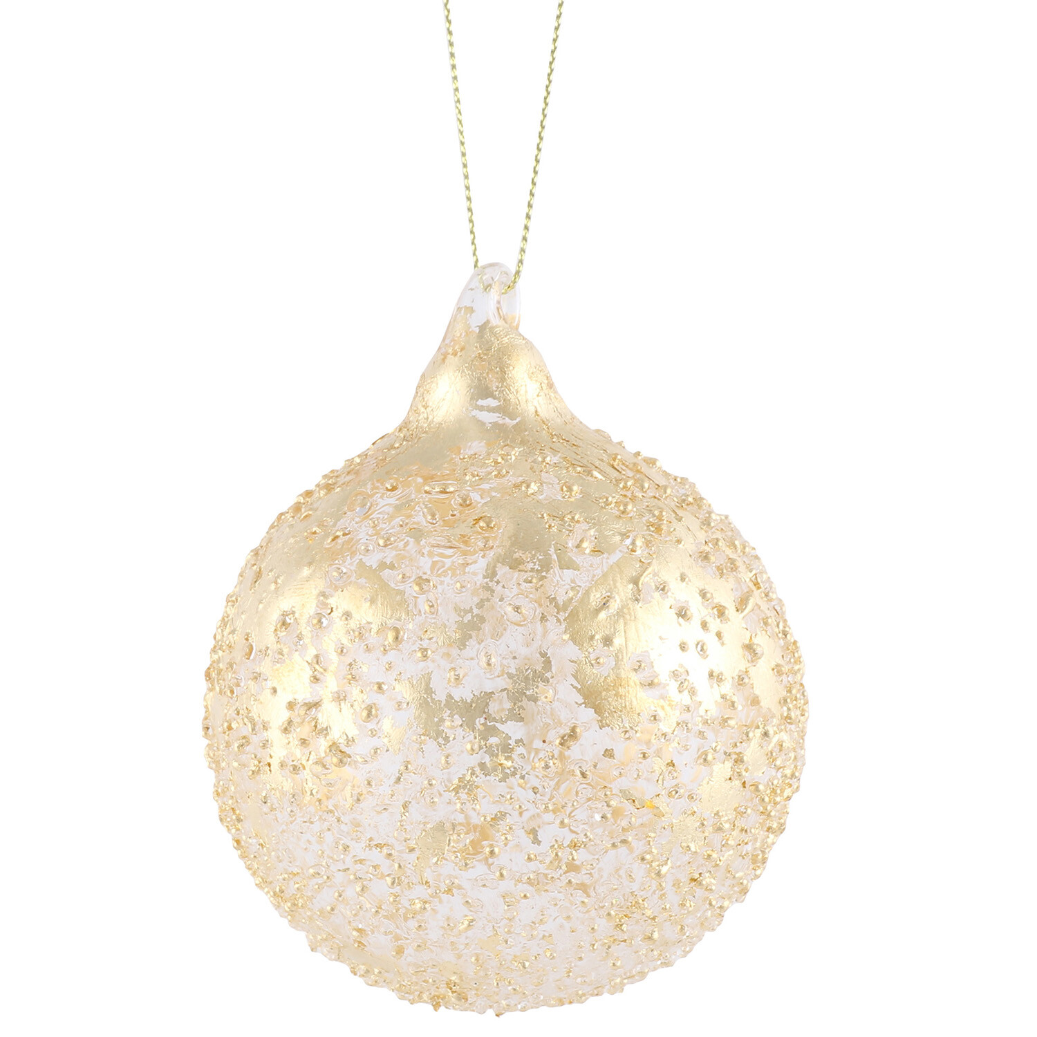 Brushed Gold Bauble