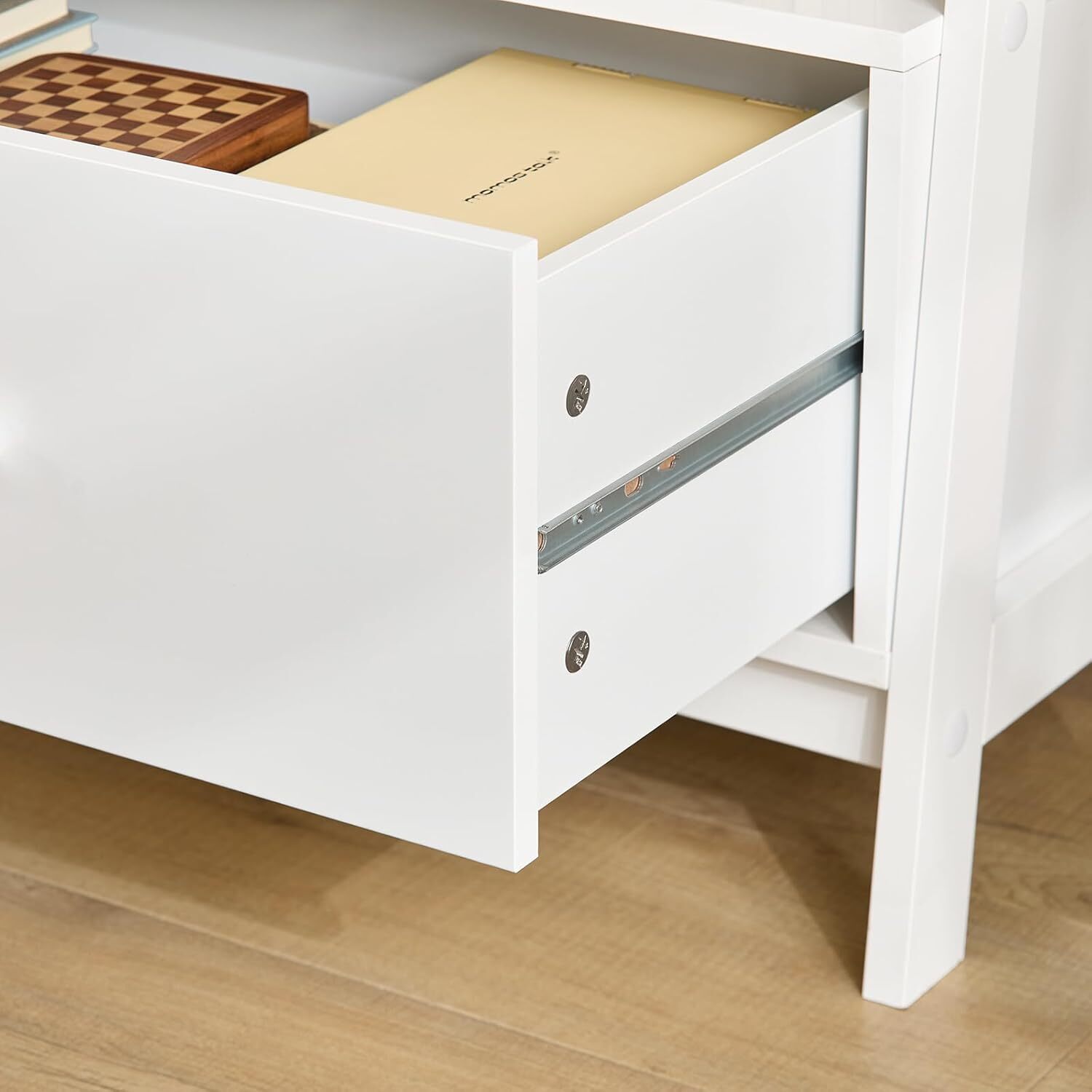 SoBuy White Storage Display Ladder Shelf