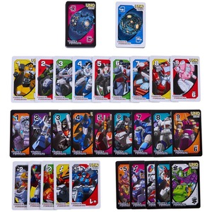 Mattel Games UNO Flip Transformers Card Game