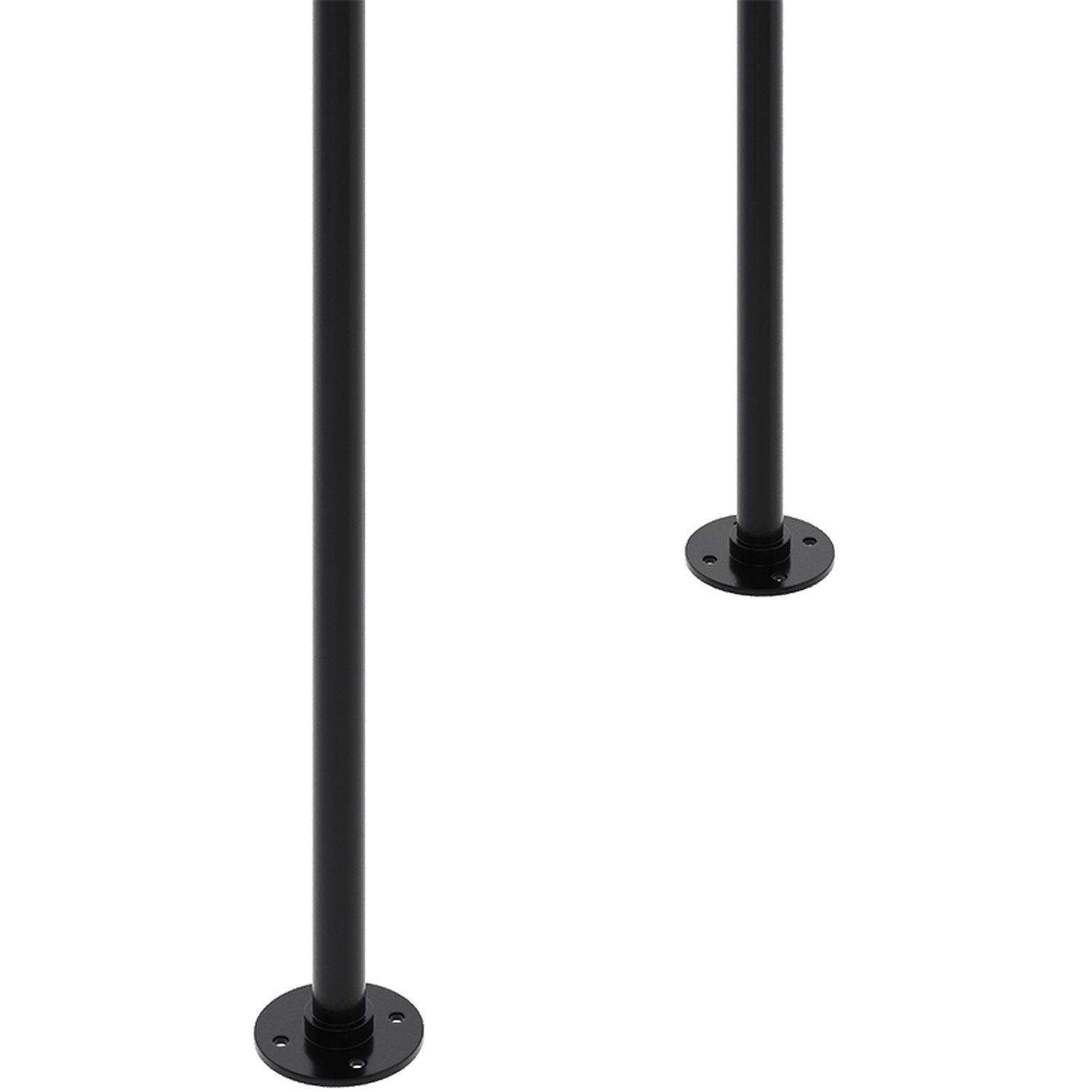 2 Piece H Shape Matel Table Legs Set