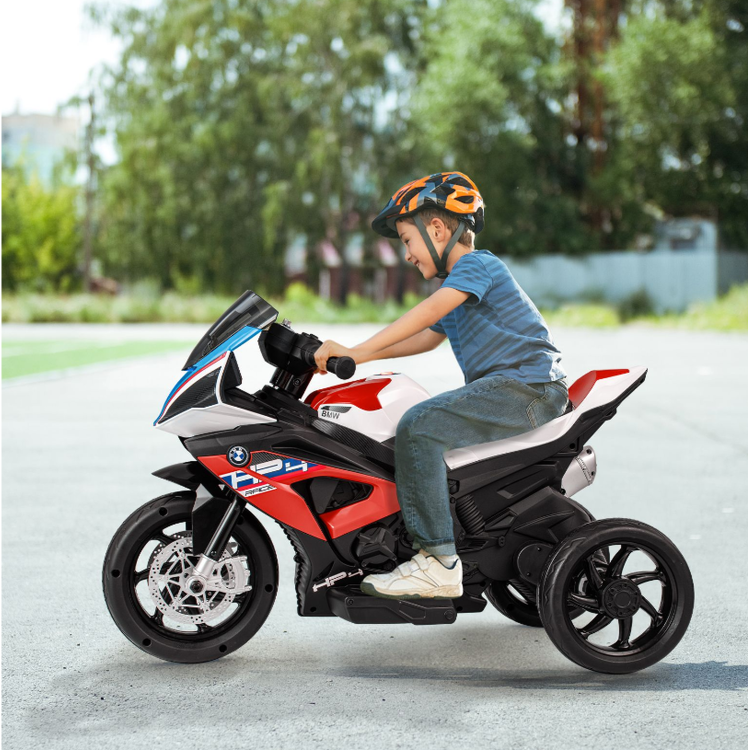 Kids Motorcycle Ride On Toy with Music and Headlight