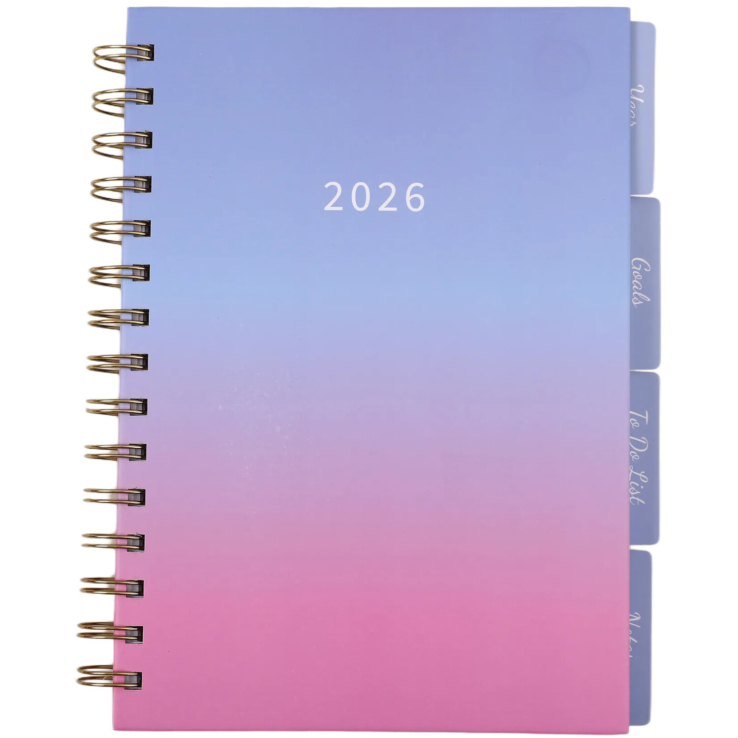 A5 2026 Gradient Organiser Diary