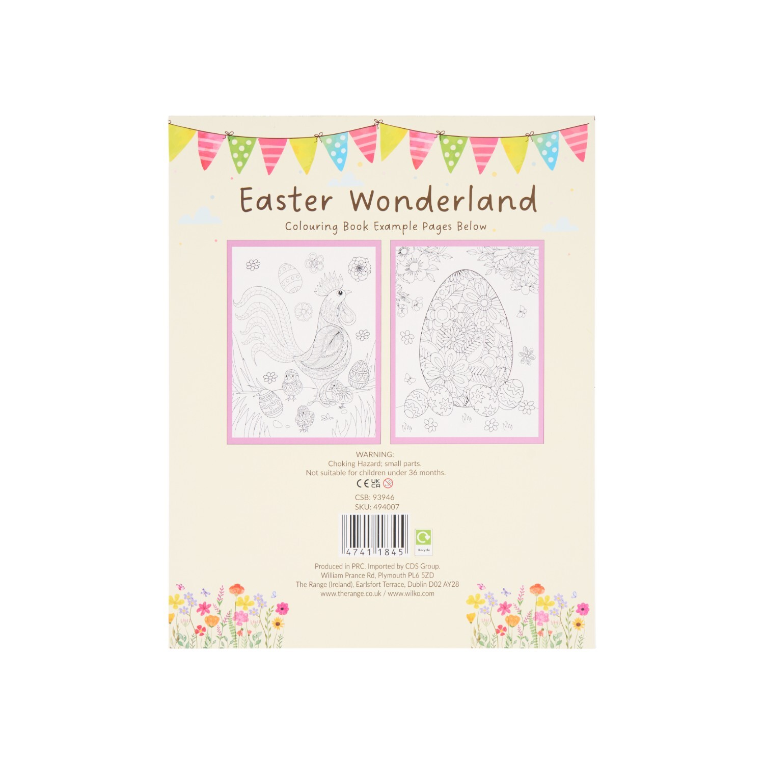 Easter Wonderland Colouring Book