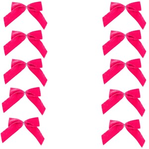 Pack of 10 Bright Tree Trim Bow Decorations