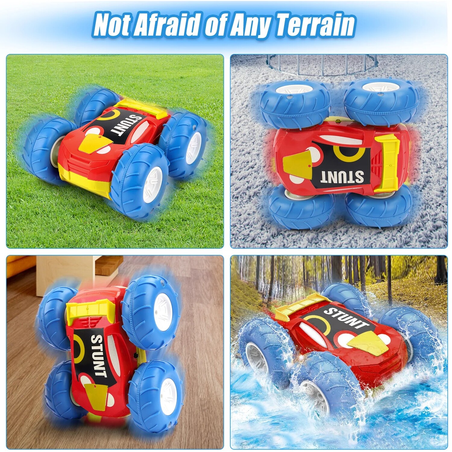 Remote Control Waterproof Flip Car