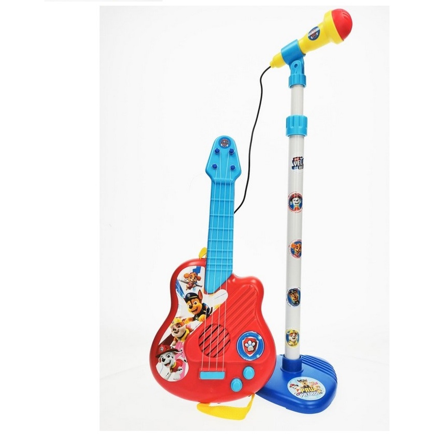 Paw Patrol Microphone with Musical Guitar Set