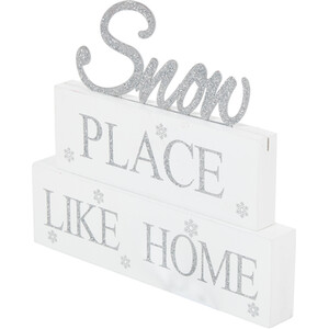 Snow Place Like Home Decoration