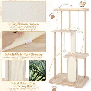 Cat Tree Cats Climbing Tower Kitten Activity Centre