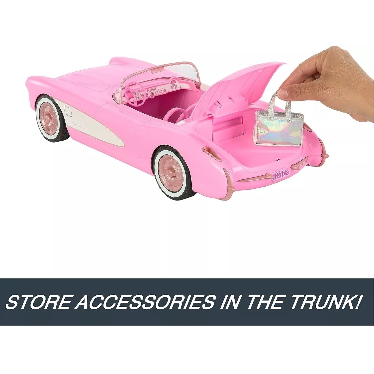 Hot Wheels Barbie RC Corvette from Barbie the Movie