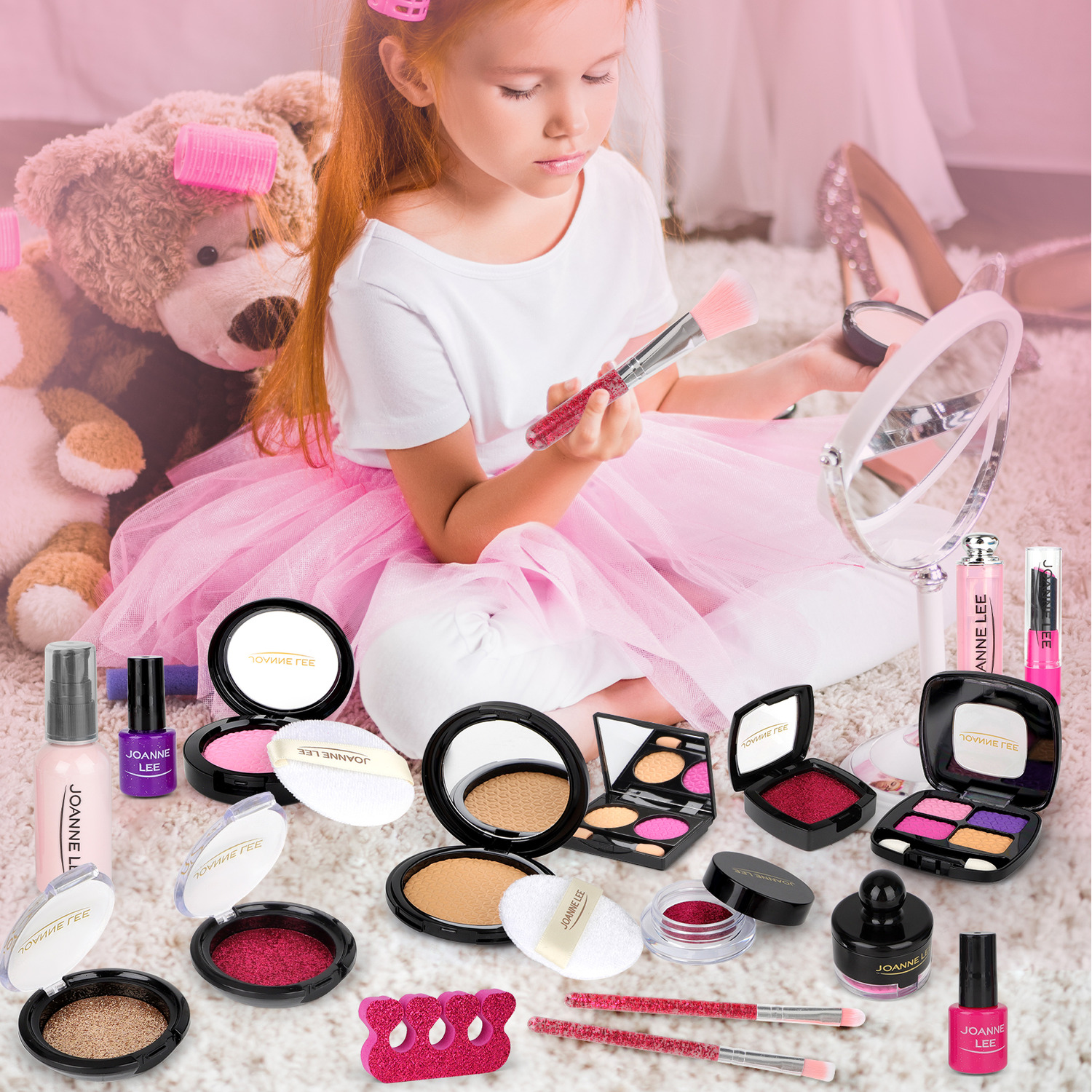 Pretend Play Kids Makeup Toy Set