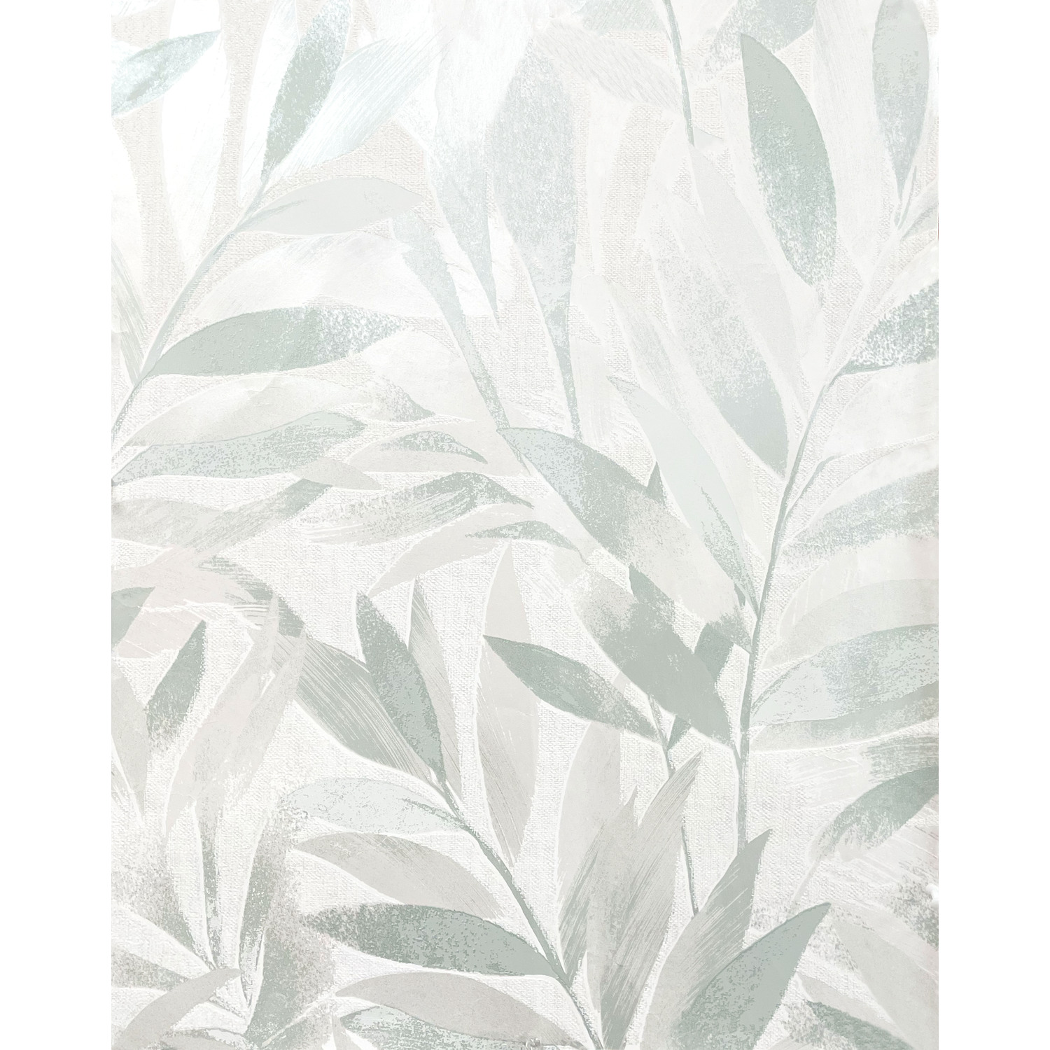 Rasch Fiji Leaf Off White Wallpaper Roll Bedroom Living Room Hallway ...