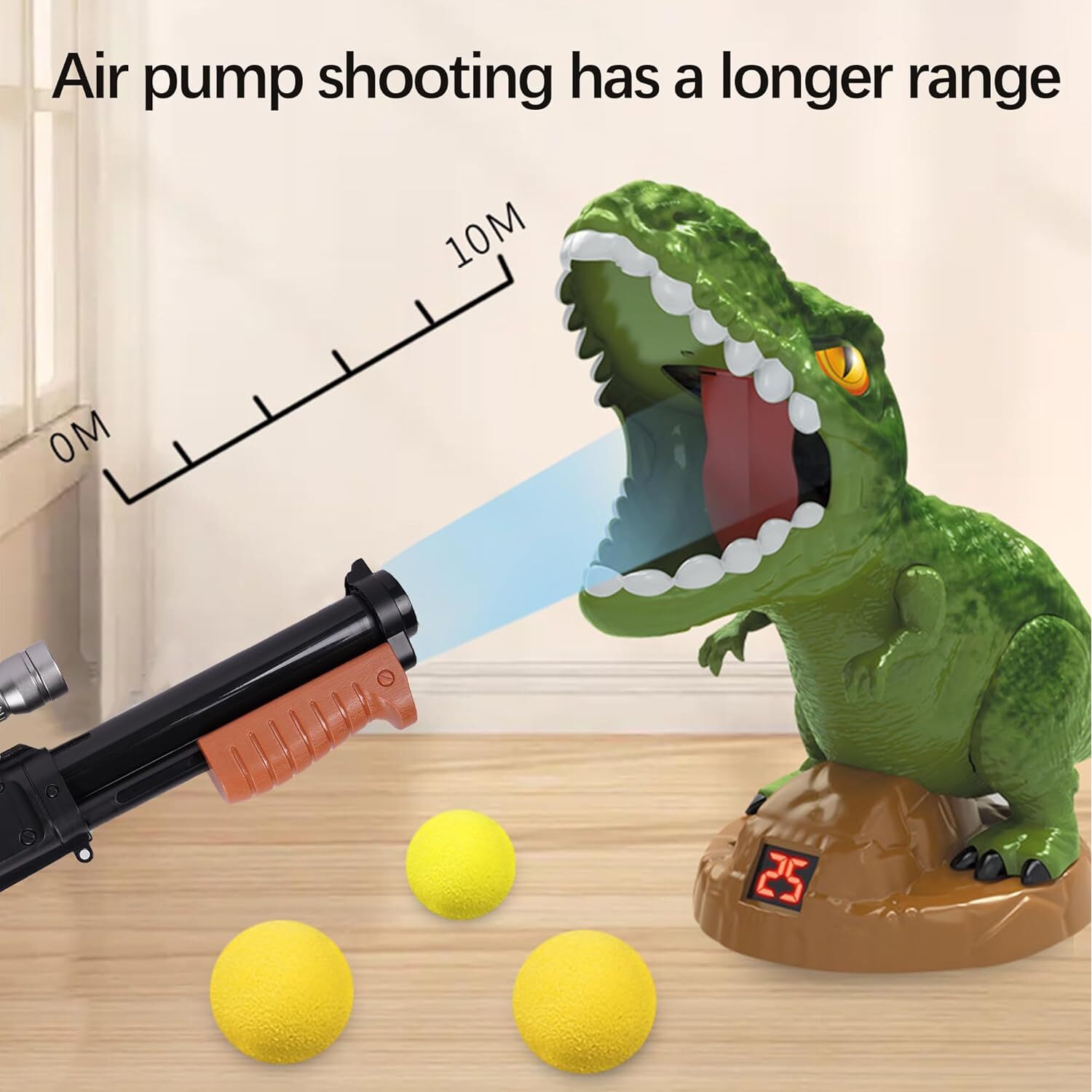 Alivio Dinosaur Movable Target Shooting Game for Kids