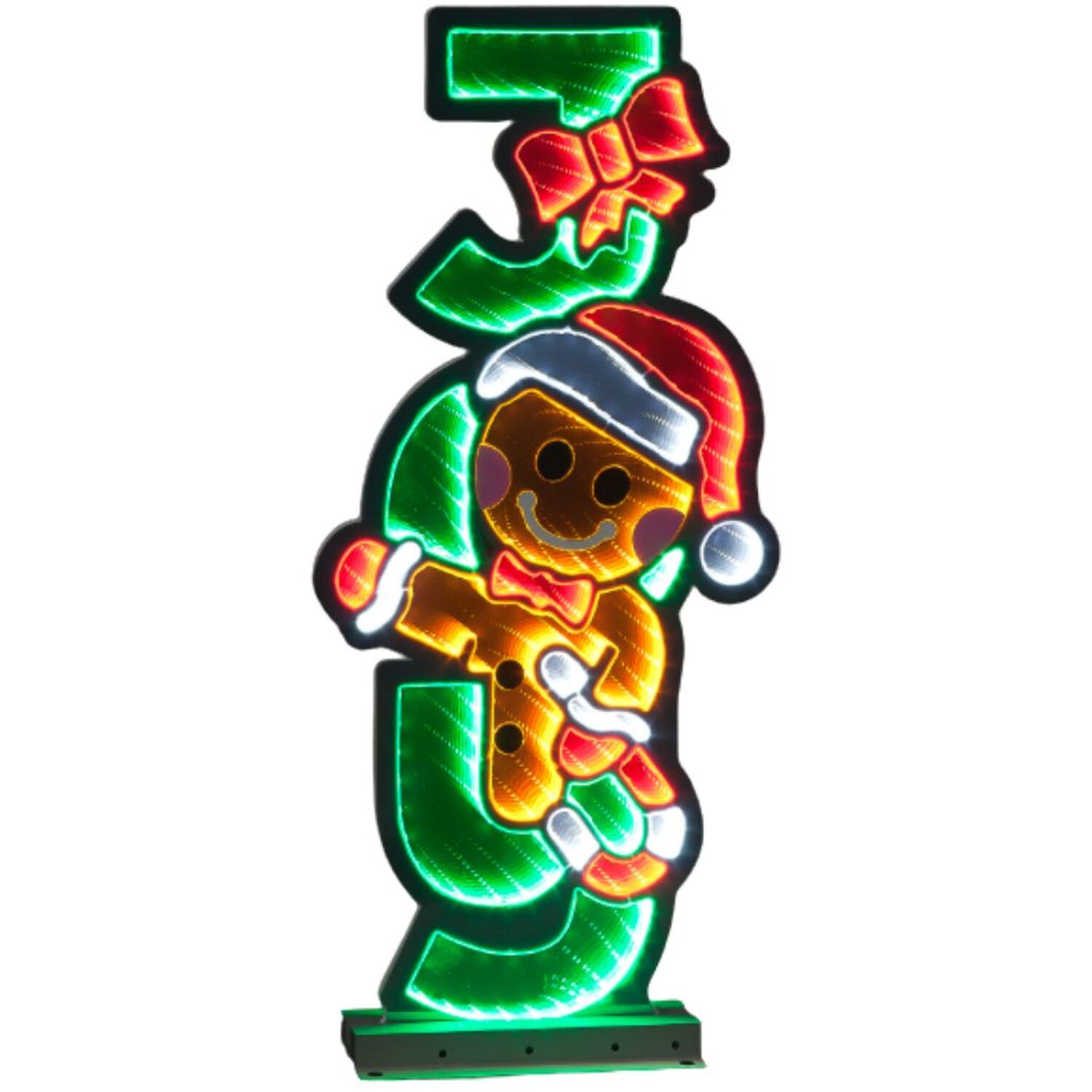 SnowTime Infinity Joy with Gingerbread man