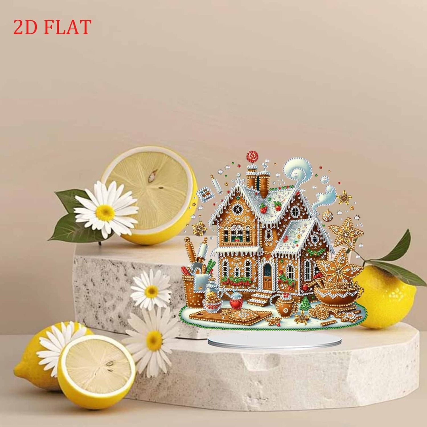 Gingerbread Factory Diamond Art Kit