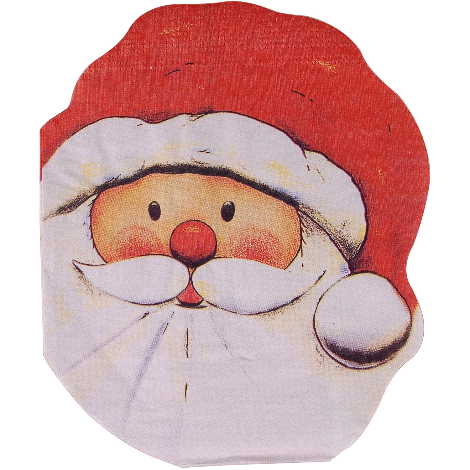 Set of 20 Santa or Pudding Napkins
