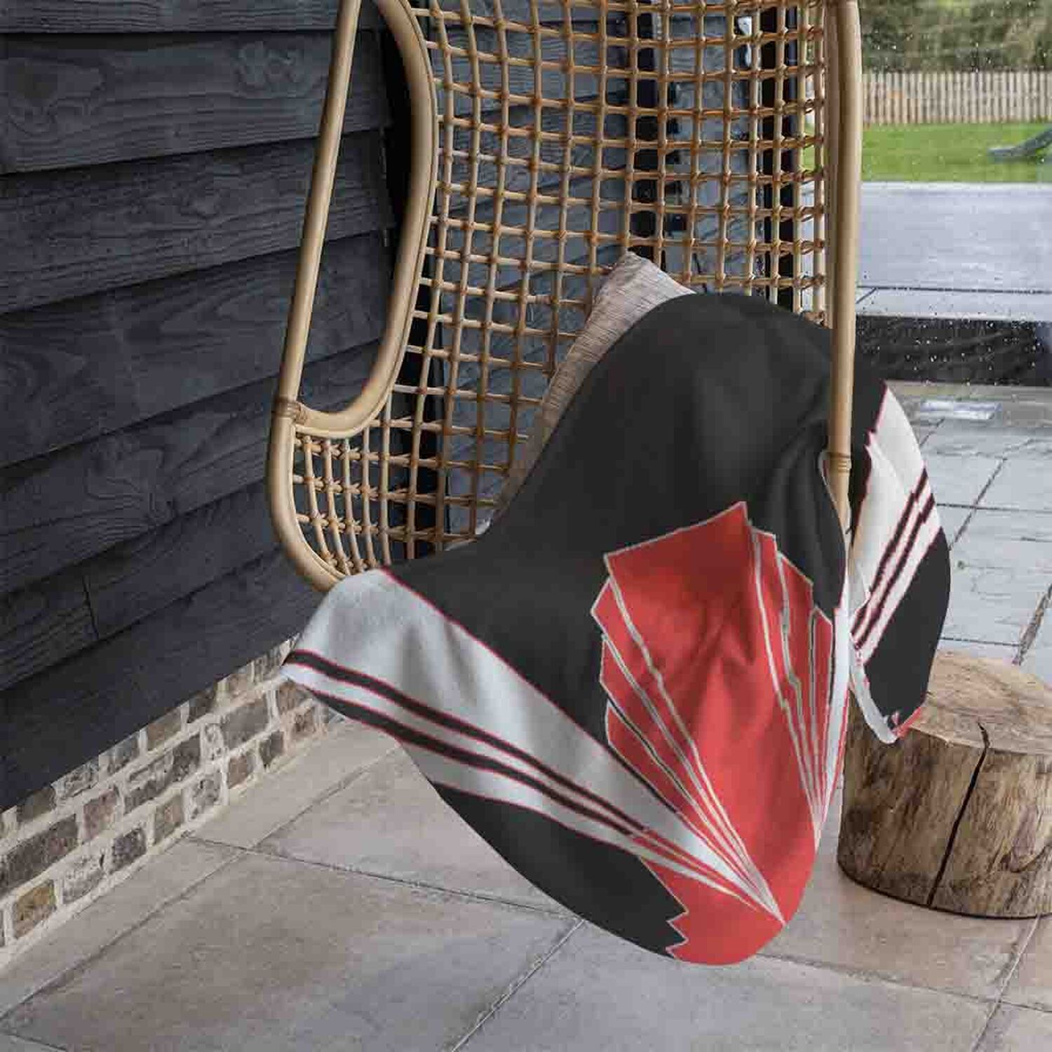 Art Deco Building Blanket