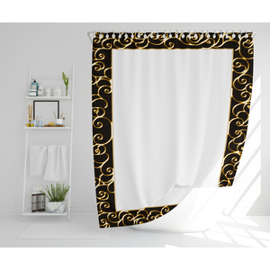 Ancient Egyptian Border Shower Curtain