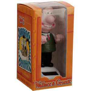 Novelty Solar Pal - Wallace from Wallace Gromit