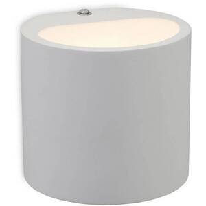 Nina 1 Light Plaster Indoor Wall Light White G9