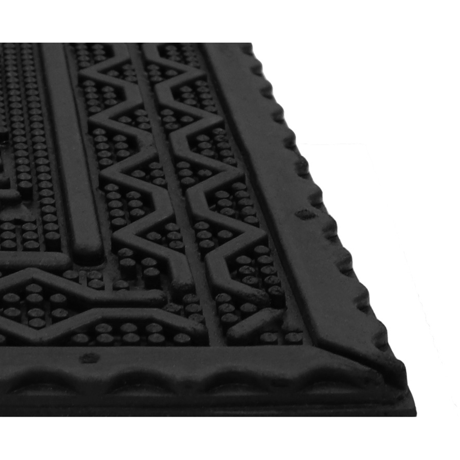 Linden Scraper Rubber Pin Doormat 40x60cm