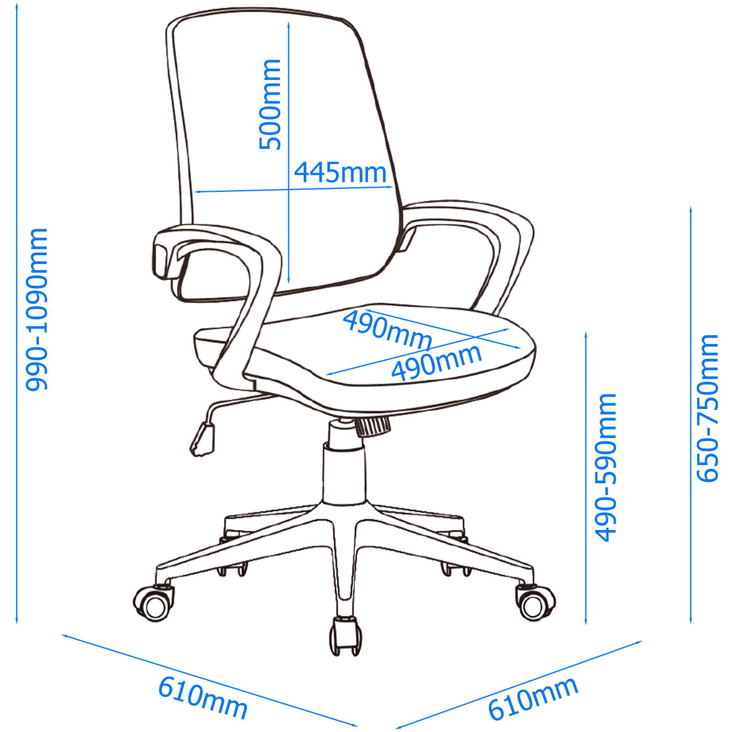 Alphason Marvin Office Chair