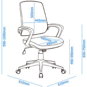 Alphason Marvin Office Chair