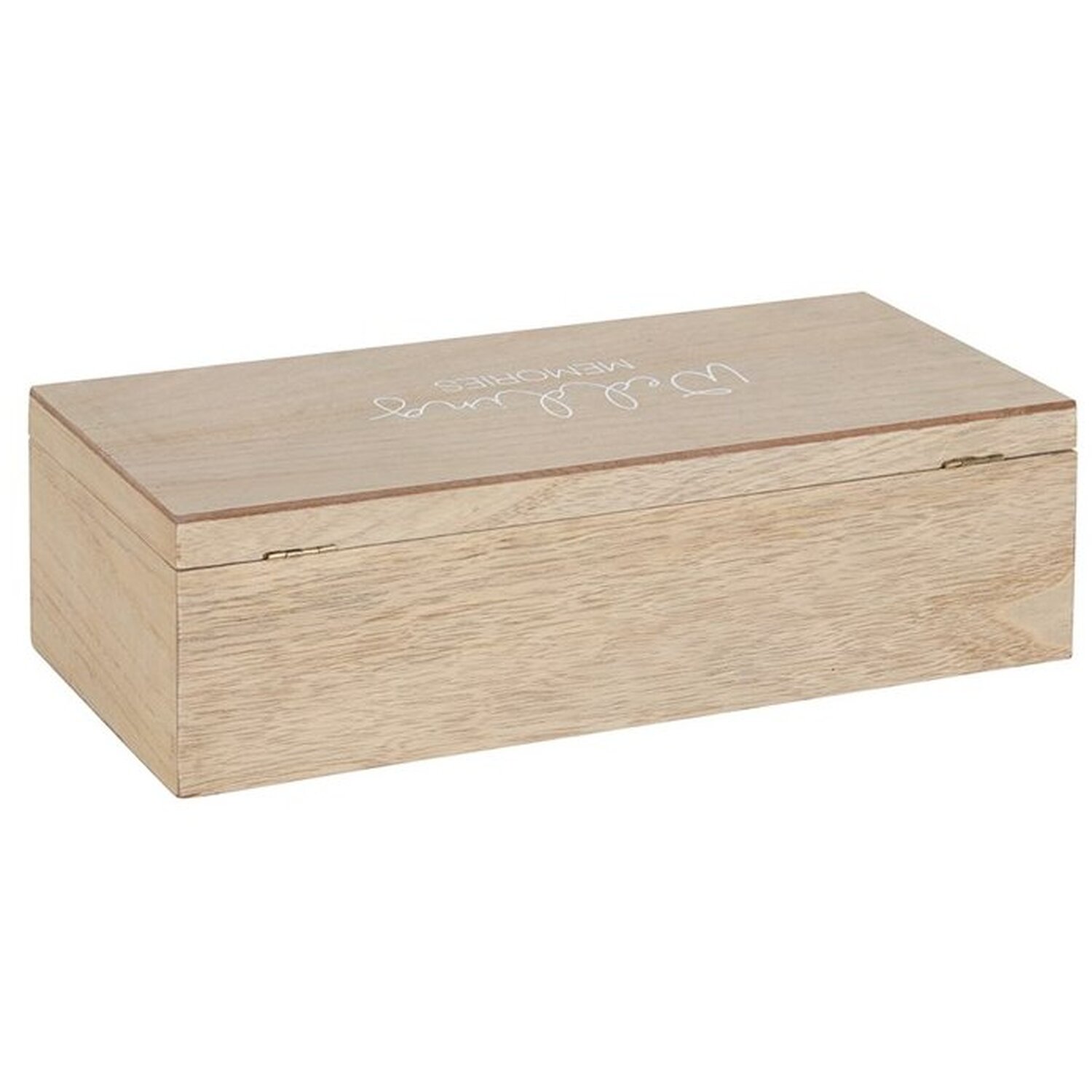 Wedding Memories Hinged Memento Box