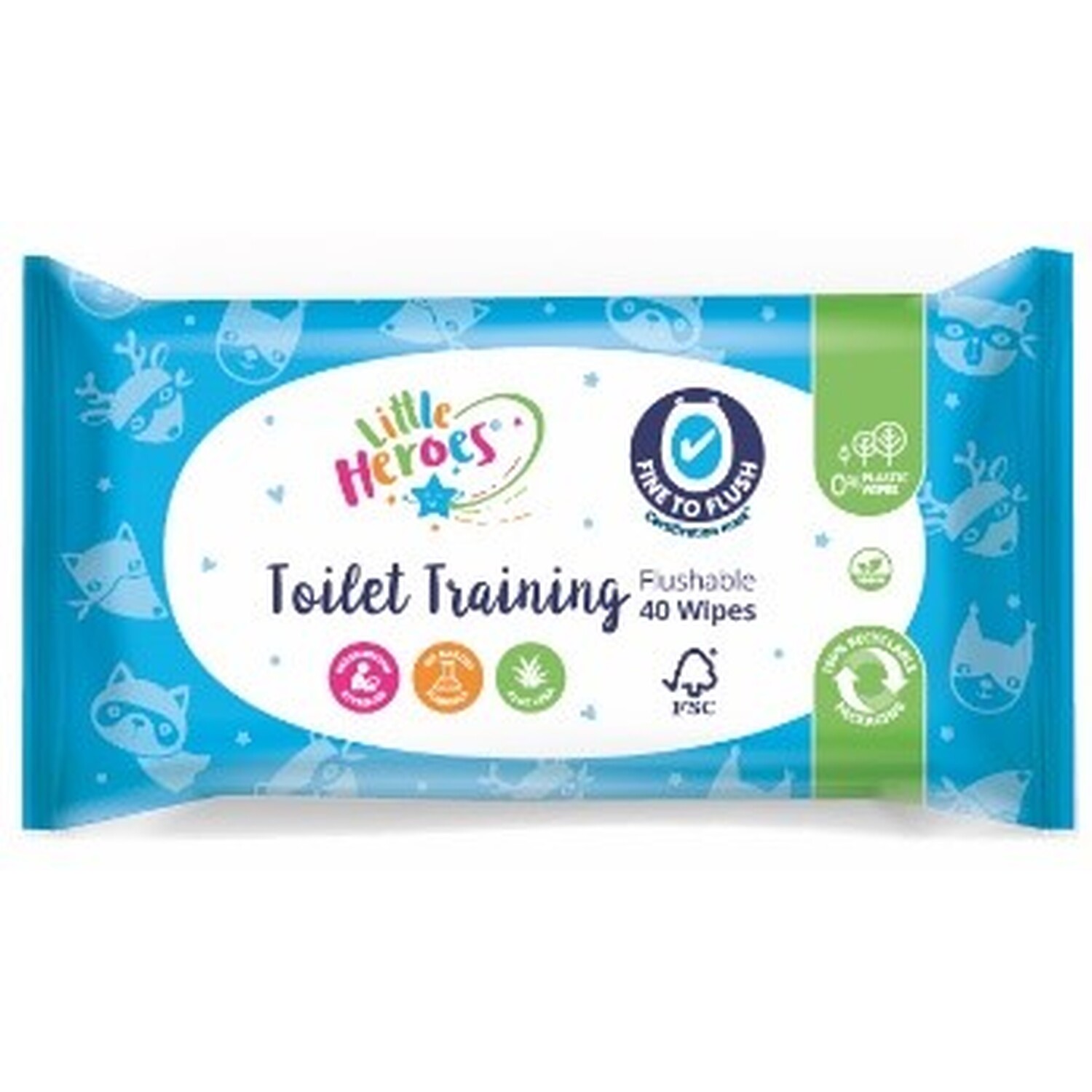 Toilet Training Flushable Wipes