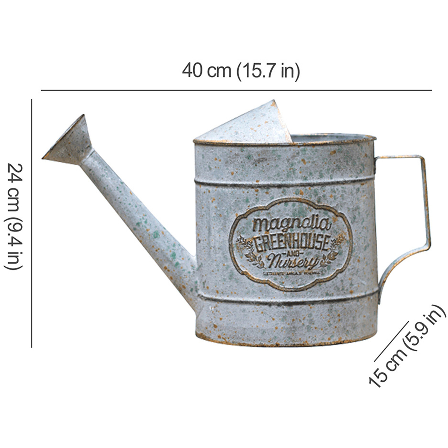 Outdoor Metal Garden Watering Can
