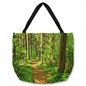 Woodland path Designer Tote bag