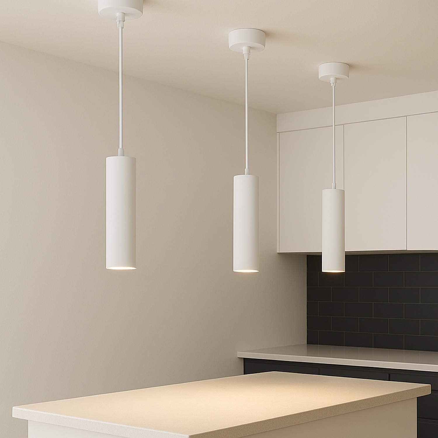 CGC RUTH Suspended Cylinder Ceiling Light