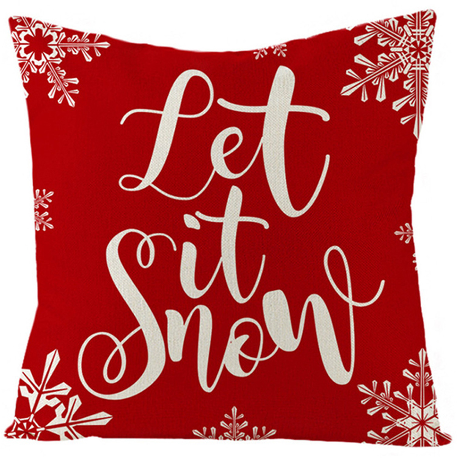 Red Christmas Cushion Cover Sets