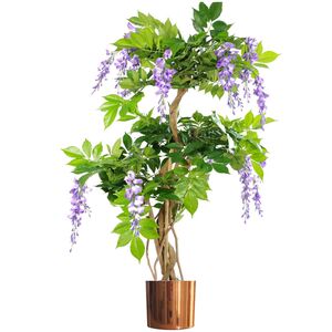 Artificial Purple Wisteria Tree
