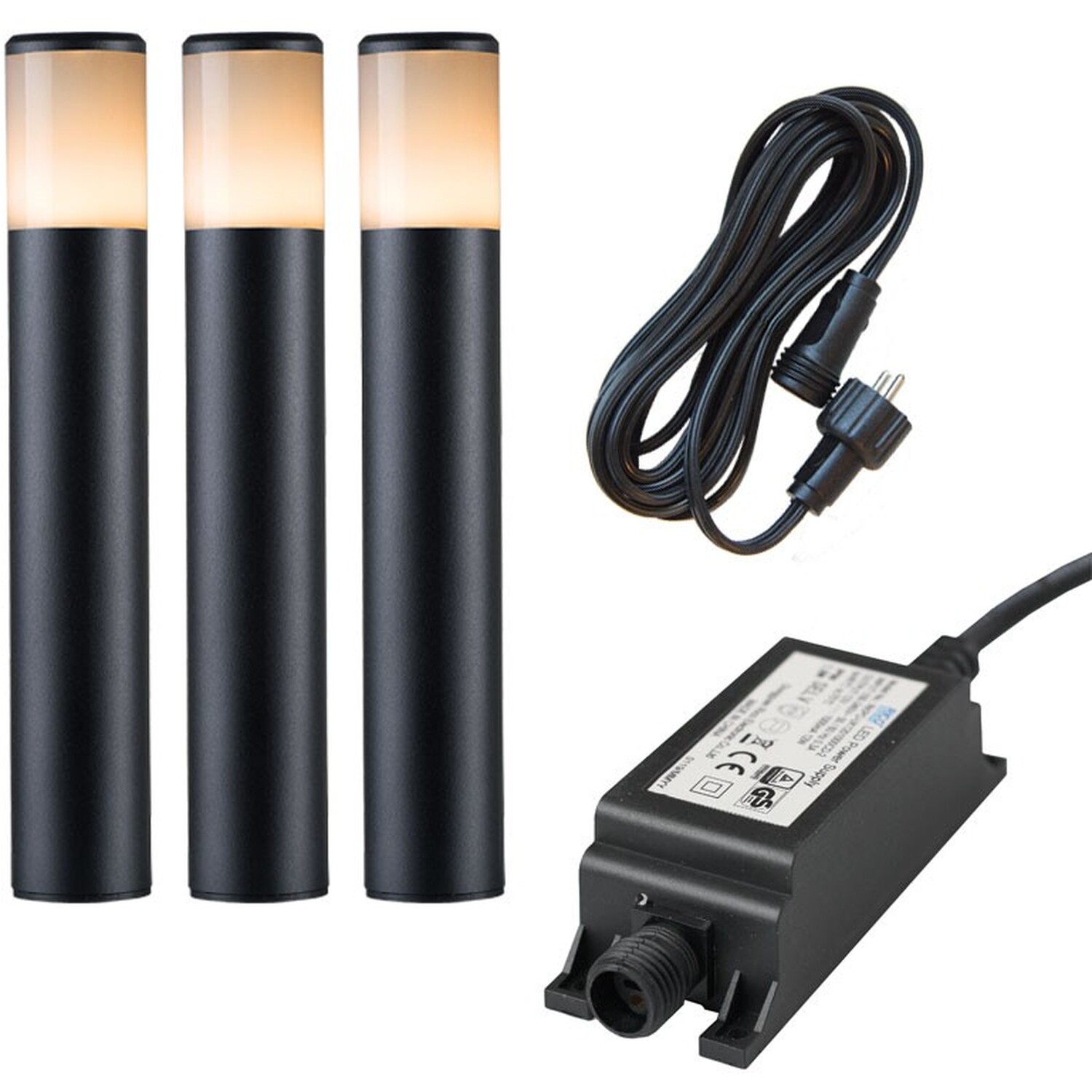 Ivan Post Light 12V 3 Light Kit