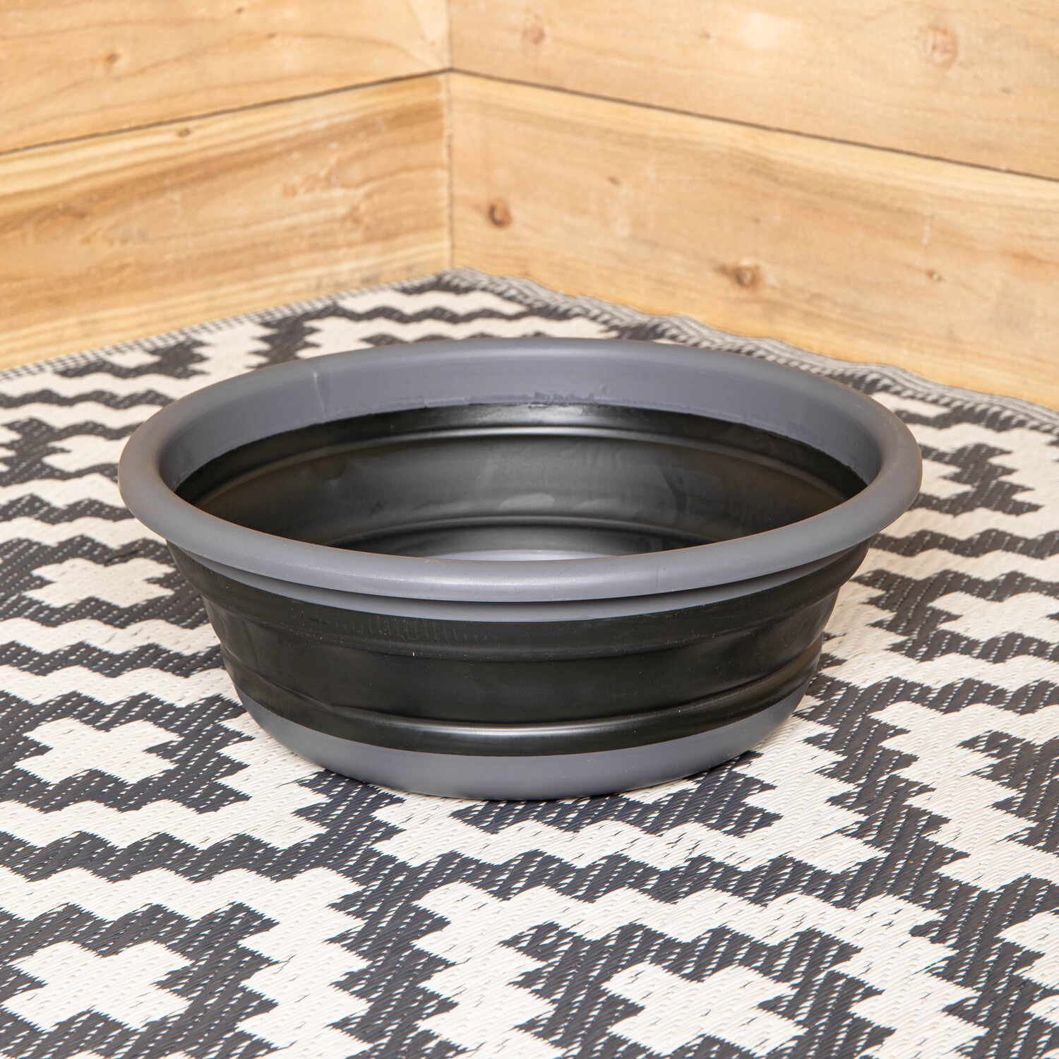 Large Collapsible Camping Round Bowl