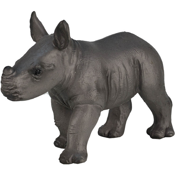 MOJO Wildlife Woodland Rhino Baby Walking Toy Figure - 387247