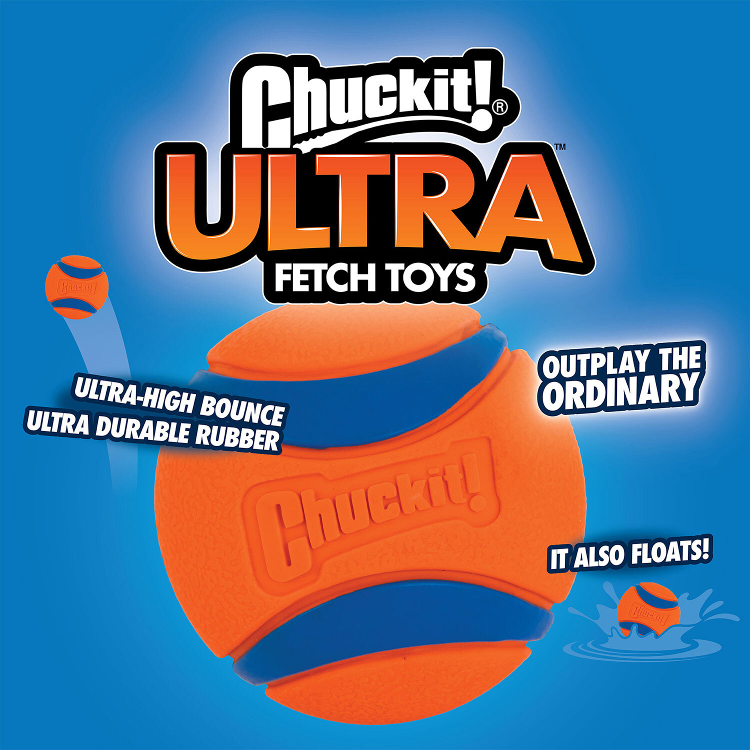 Pack of 2 Chuckit! Ultra Balls