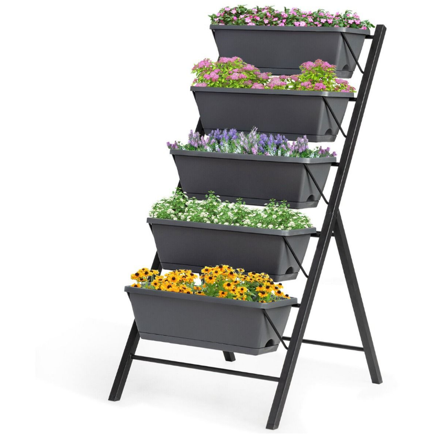 5-Tier Flower Ladder Planter