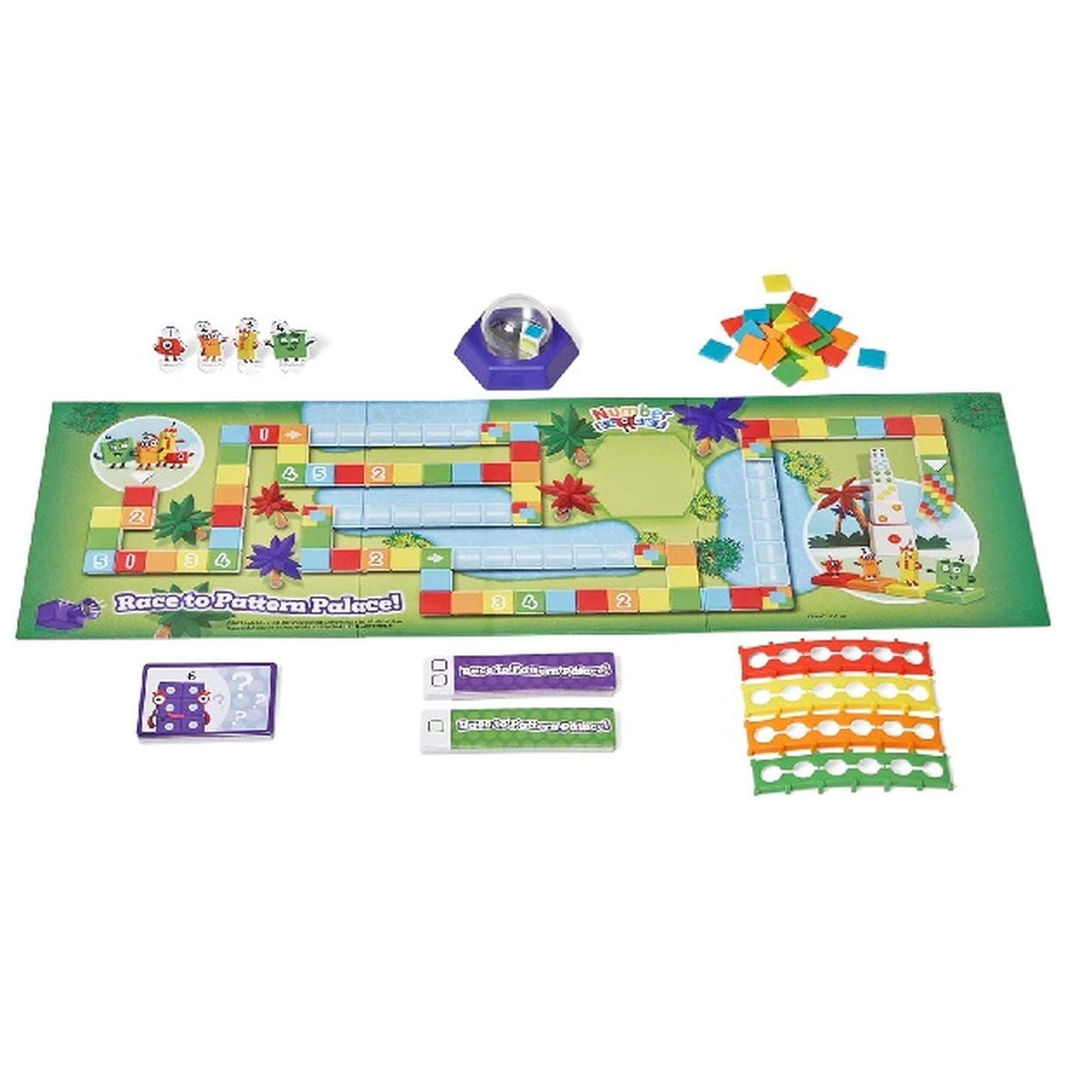 Numberblocks Race to Pattern Palace Board Game