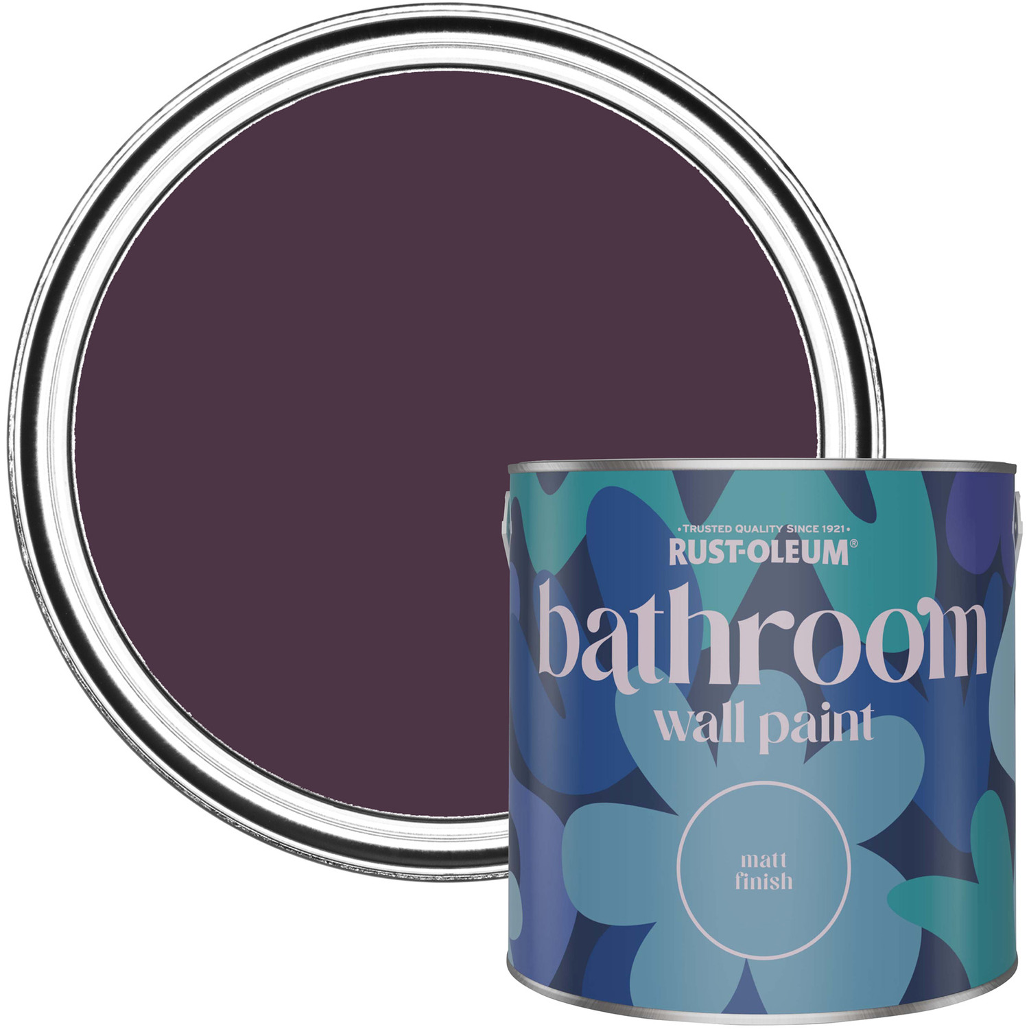 Rust-Oleum Bathroom Wall Ceiling Paint - Grape Soda
