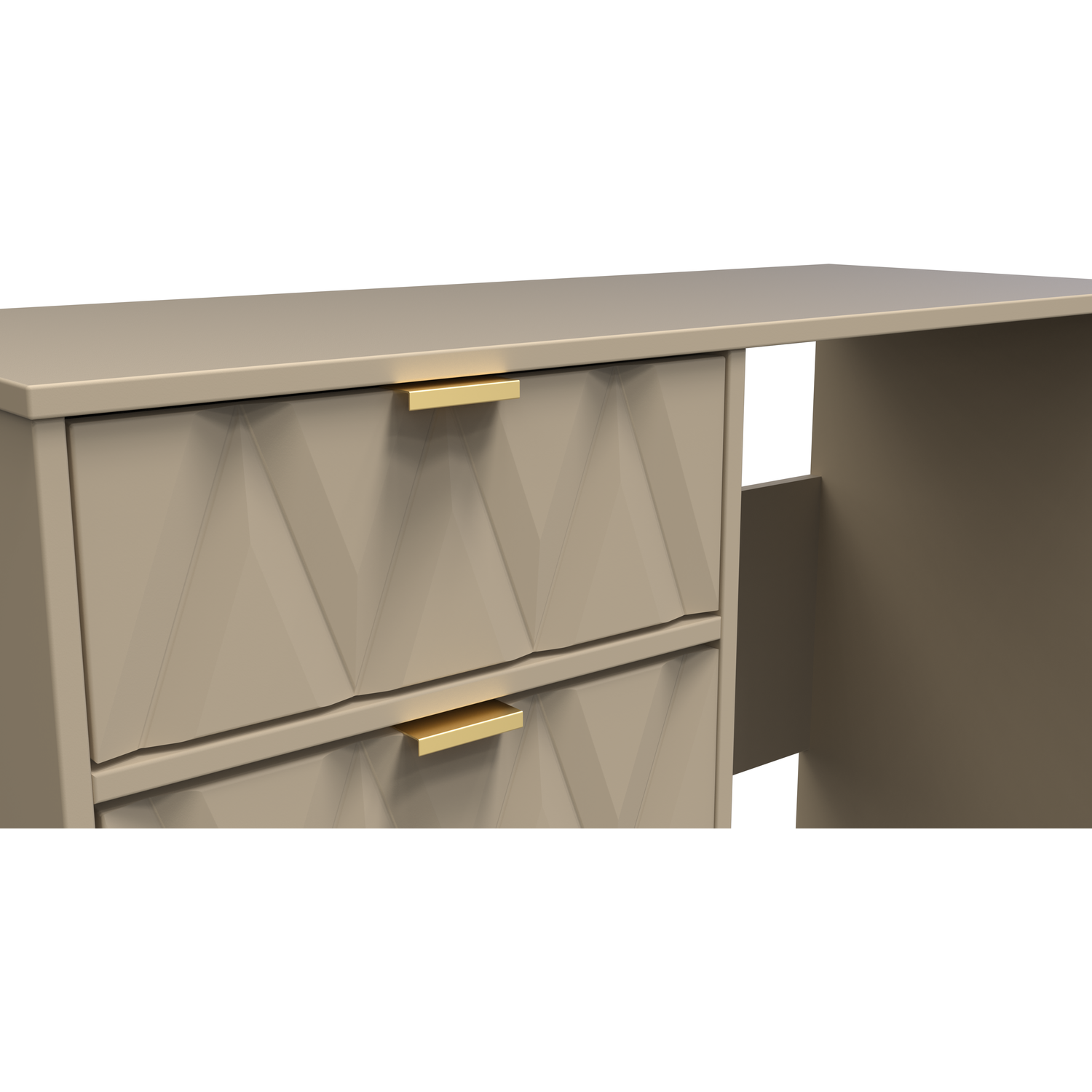 Diamond Ready Assembled 4 Drawer Vanity