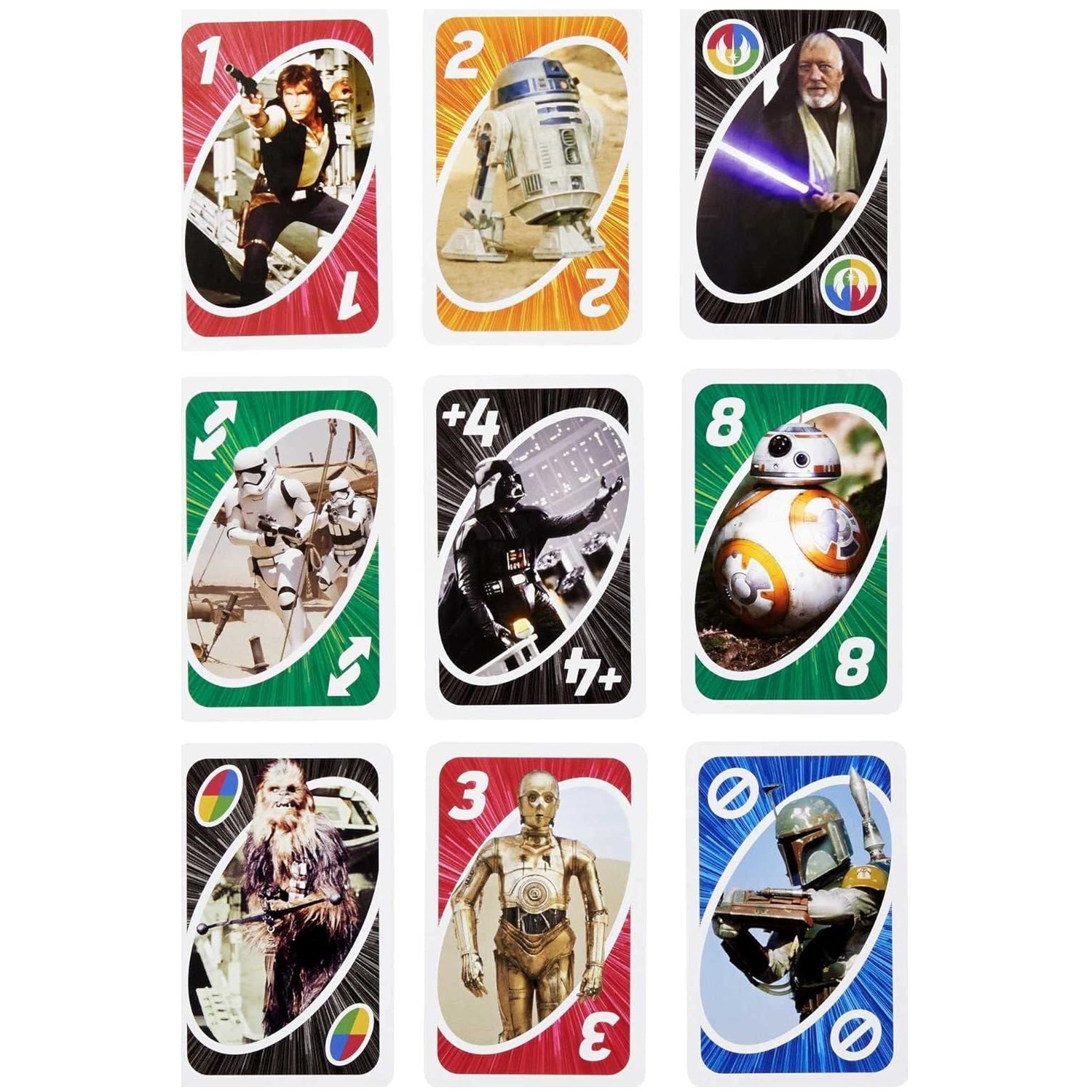 UNO Star Wars Card Game