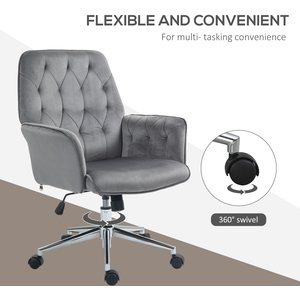 Swivel Computer Chair with Arm Support with Armrest