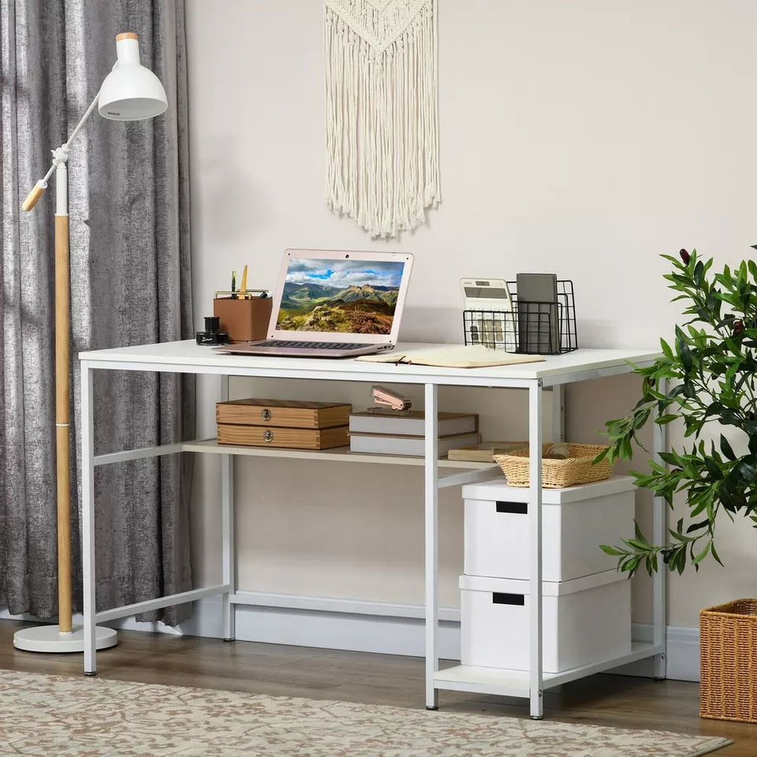Metal Writing Desk