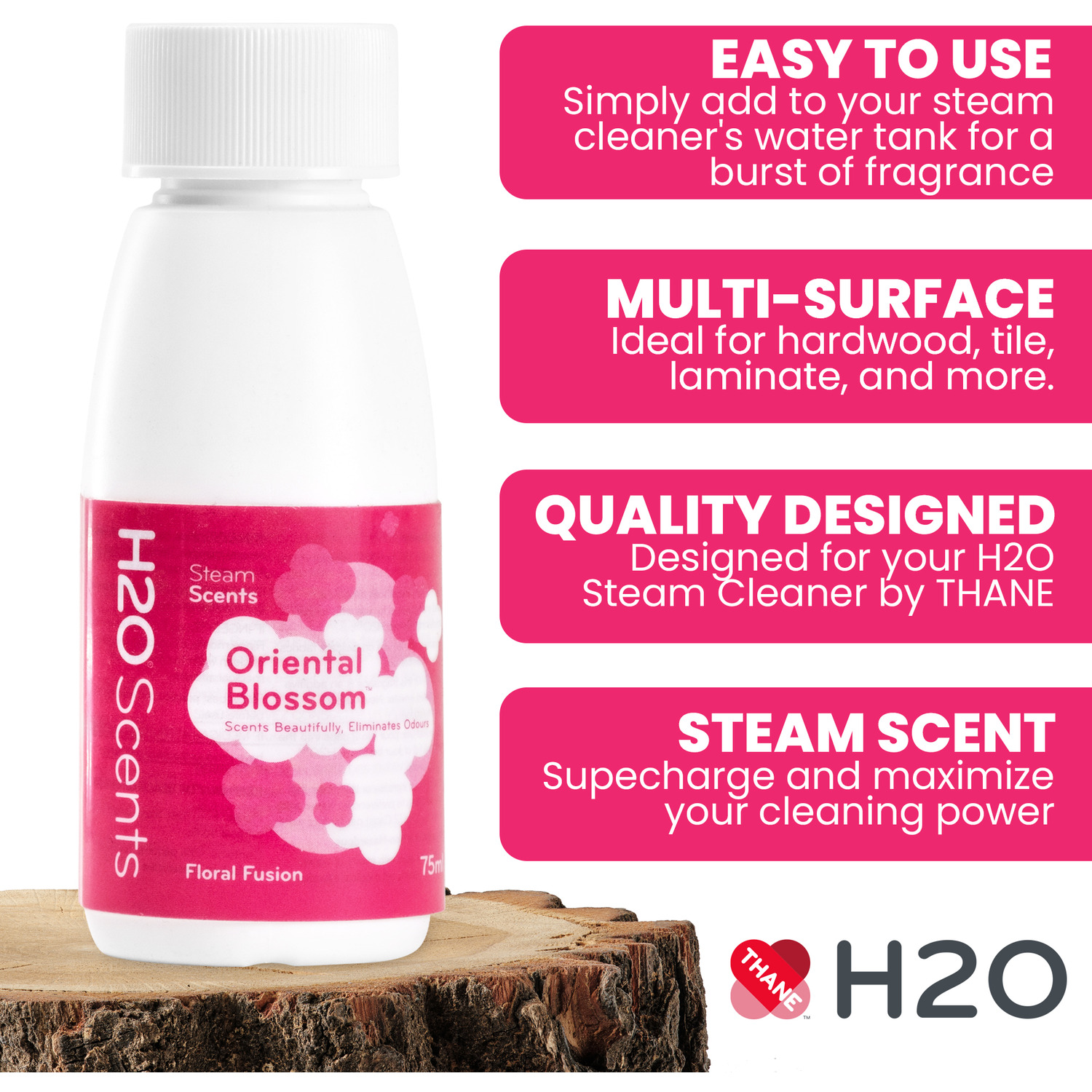 H2O Steam Cleaner Detergent Scents