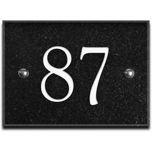 Black Granite House Number 87