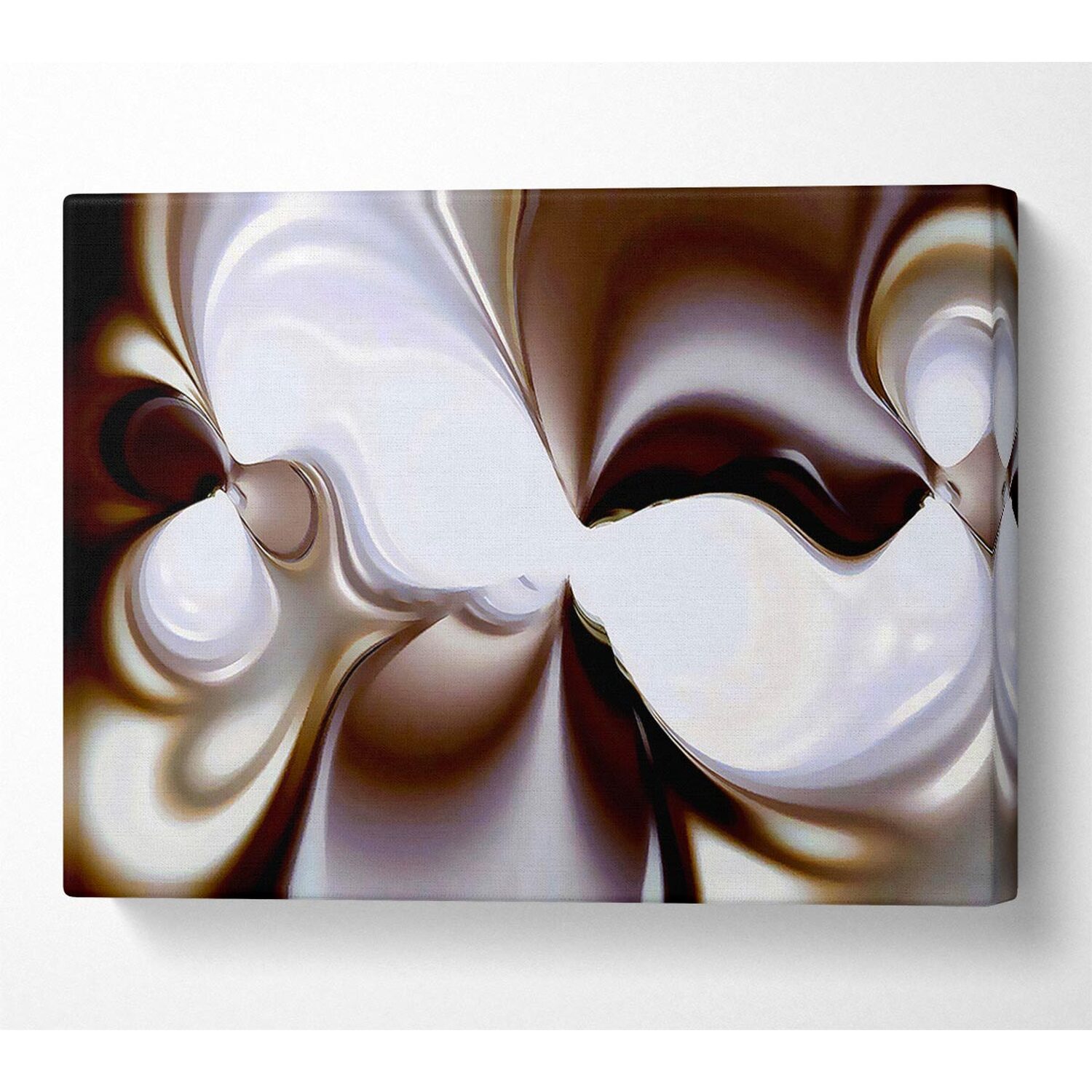 Chocolate Cream Canvas Print Wall Art