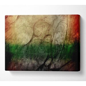 Vintage Smoke Canvas Print Wall Art